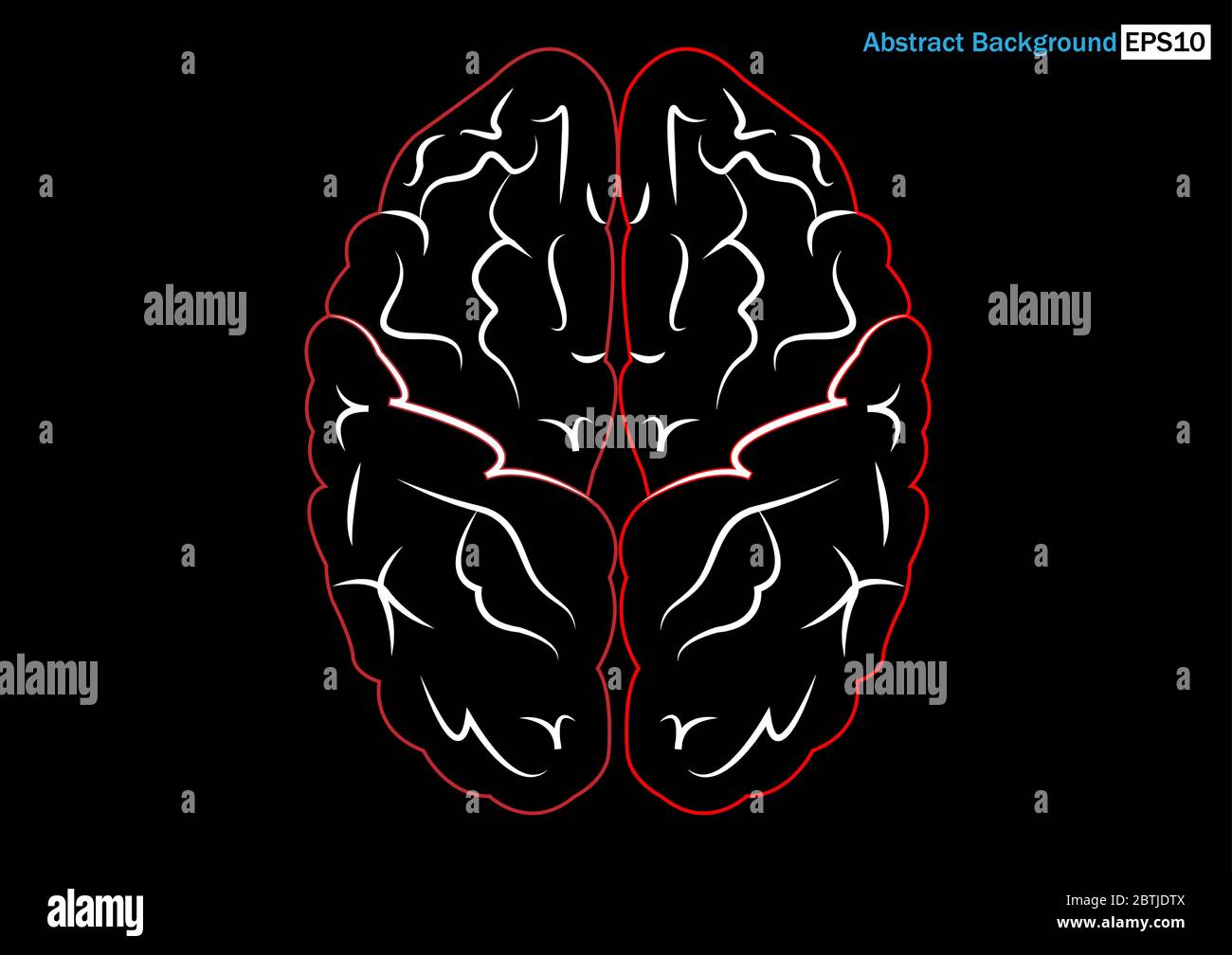 Brain function vector vectors hi-res stock photography and images - Alamy