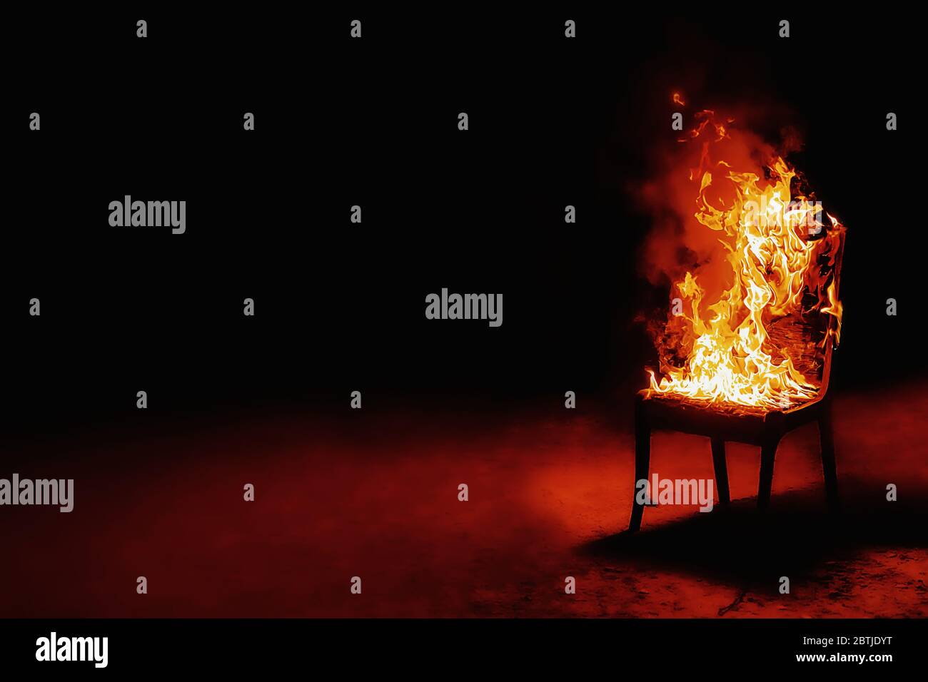 Devil chair hi-res stock photography and images - Alamy