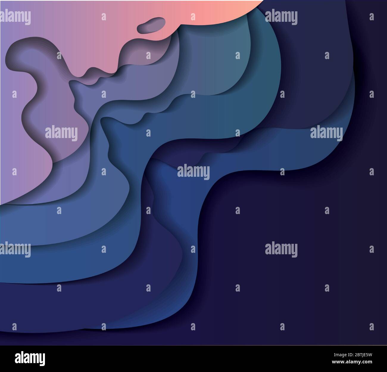 Purple waves background vector design Stock Vector Image & Art - Alamy