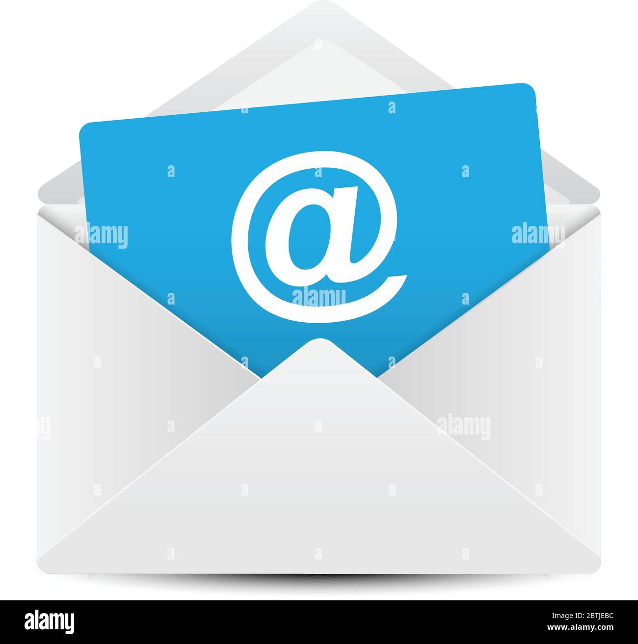 Email Envelope Concept, Vector Illustration Stock Vector Image & Art ...