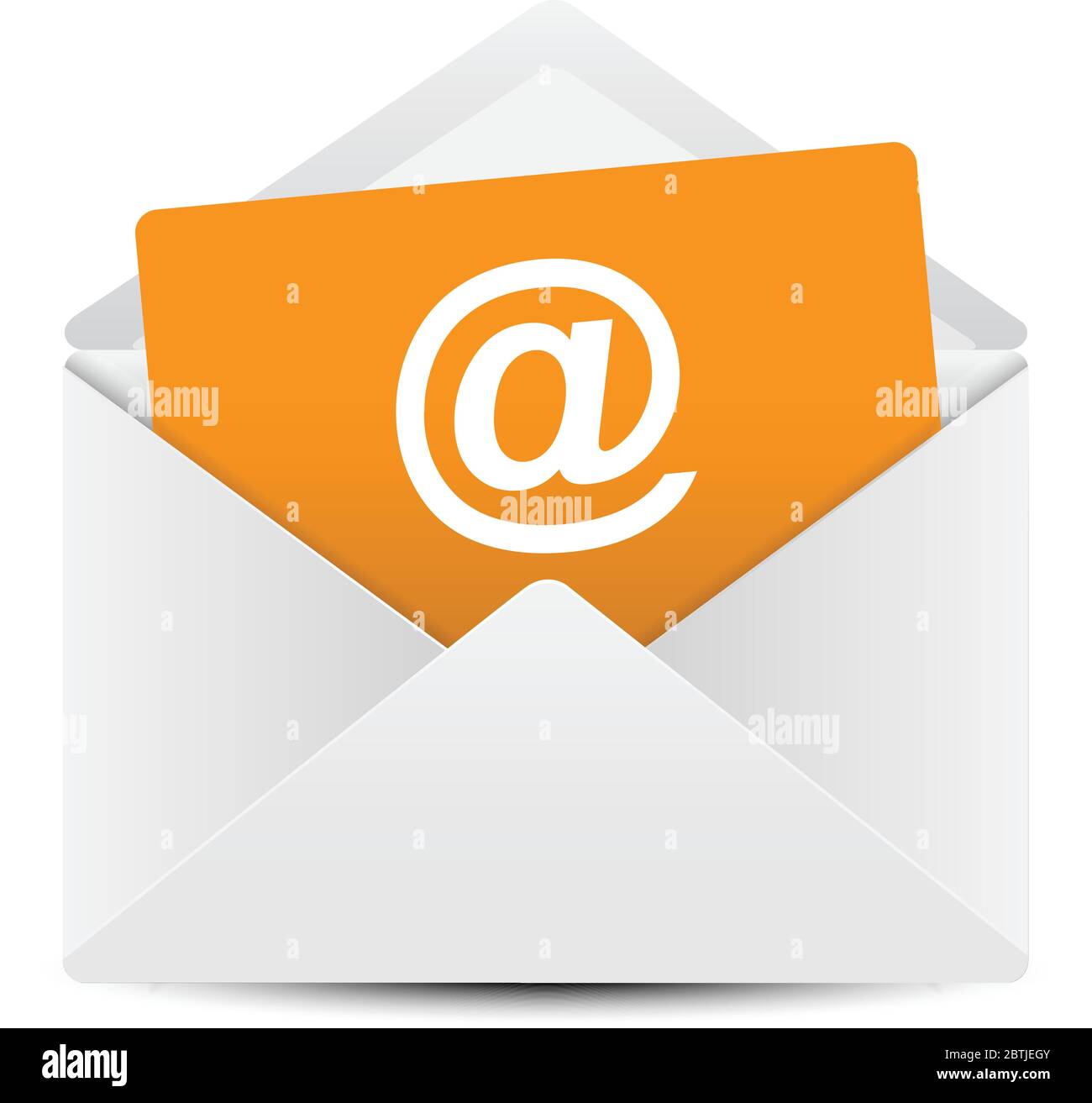 Email Envelope Concept, Vector Illustration Stock Vector Image & Art ...