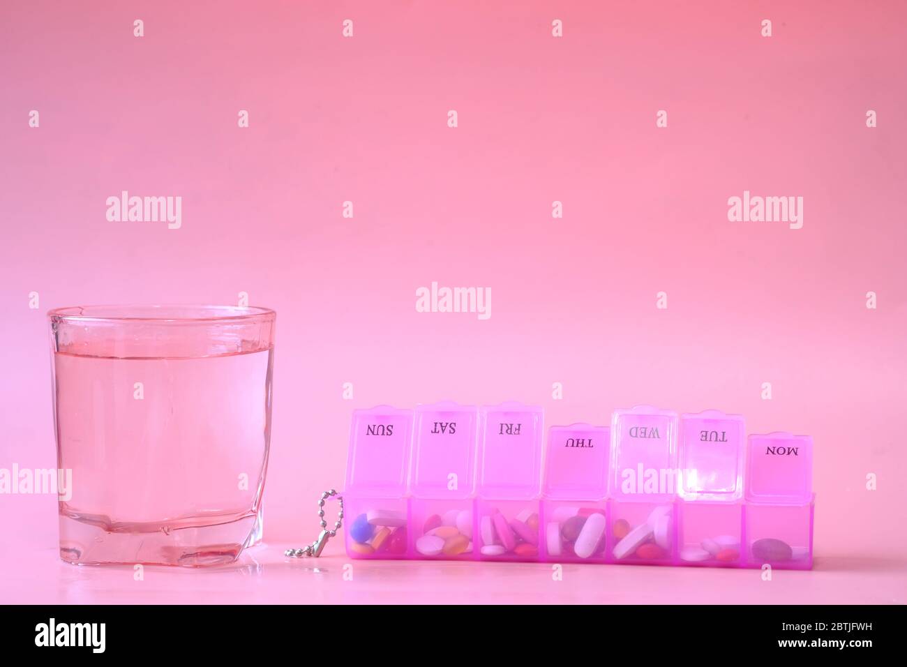 Pink medicine box hi-res stock photography and images - Alamy