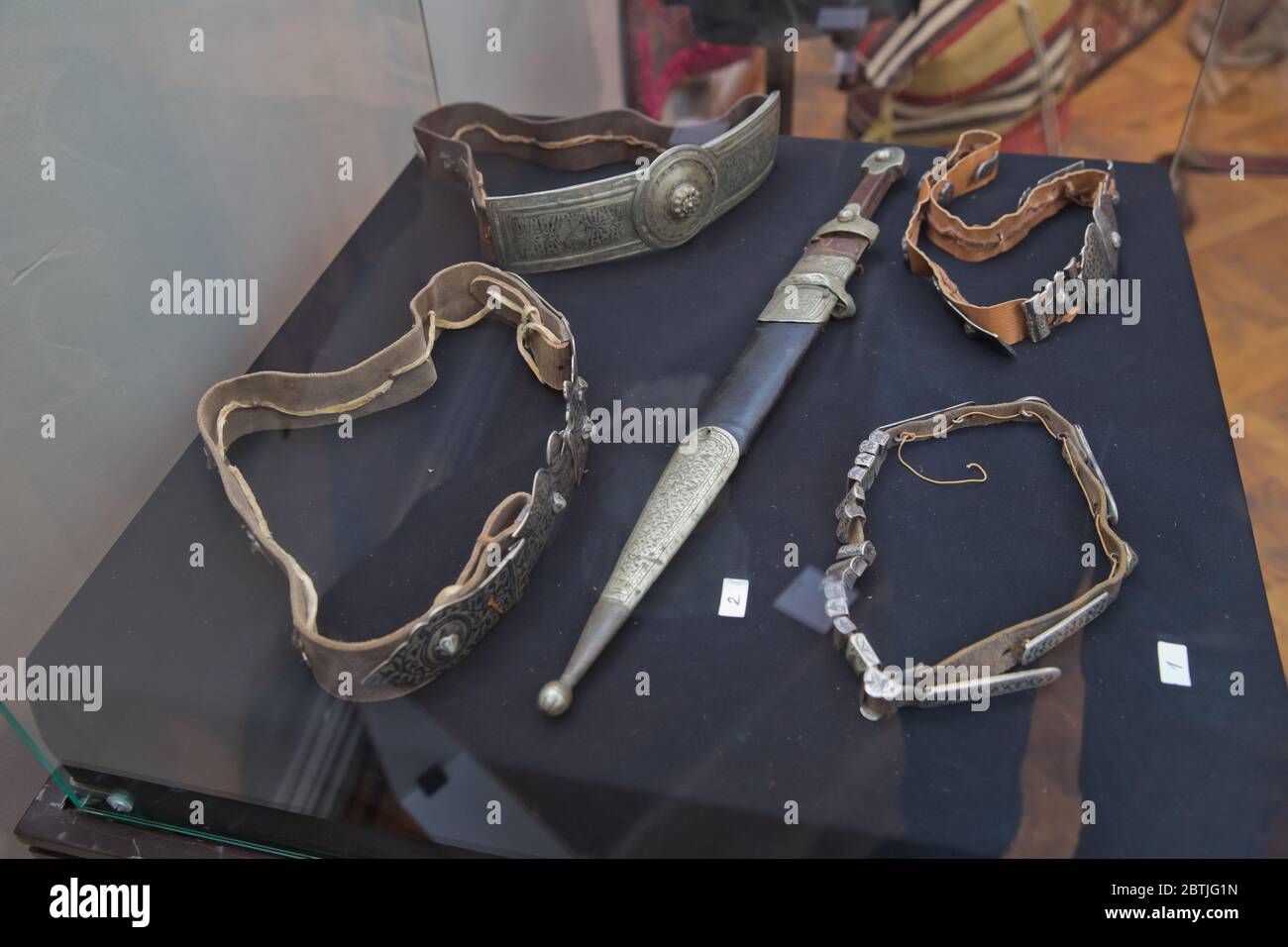 Leather sword belt hi-res stock photography and images - Alamy