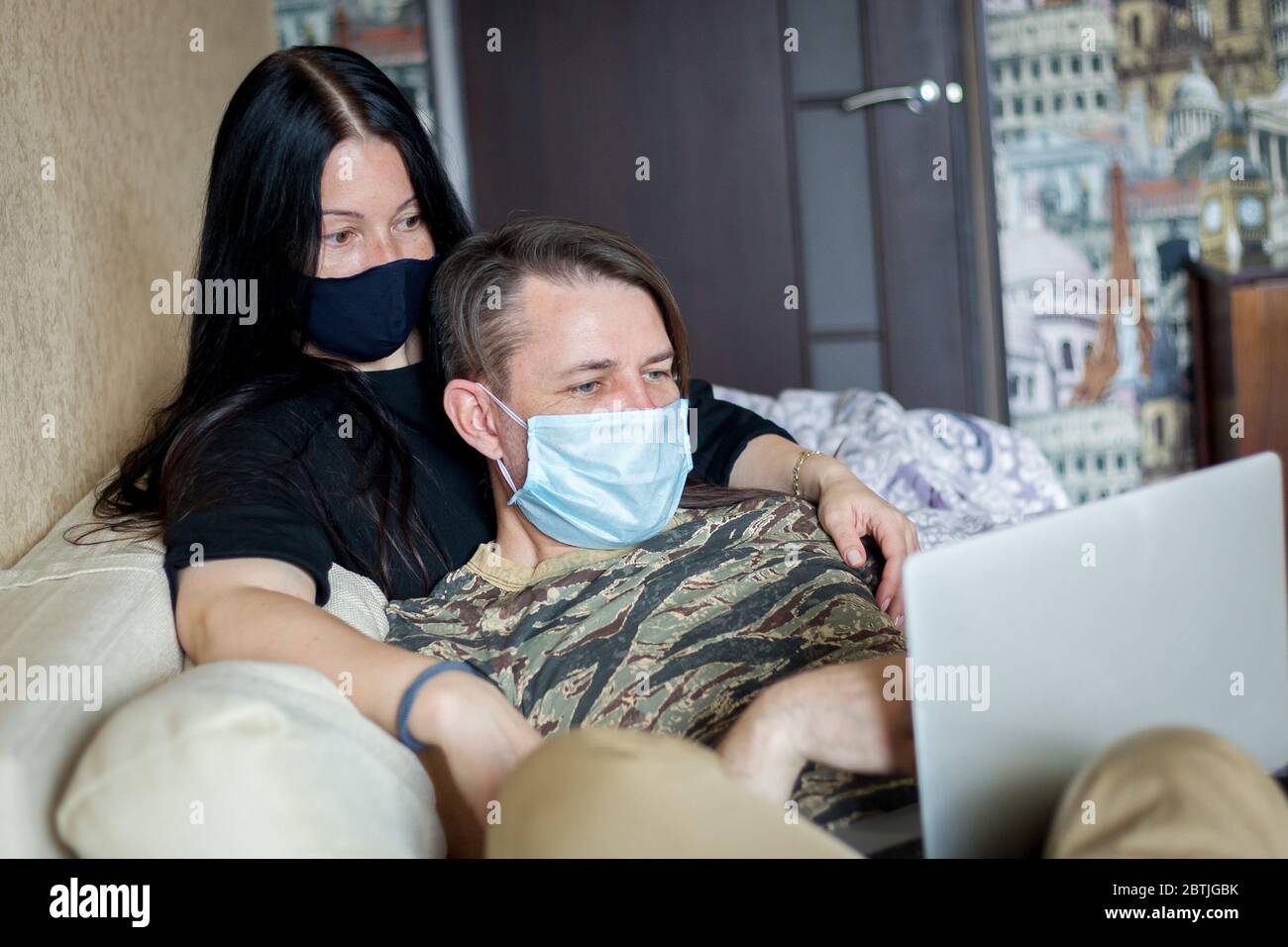 Self isolation while at home hi-res stock photography and images - Alamy