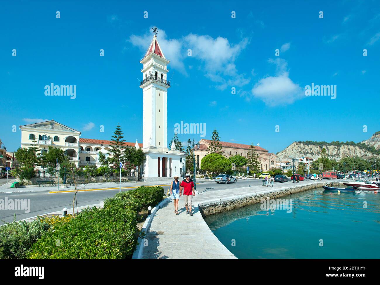 Zante Town, Zakynthos, Greece Stock Photo - Alamy