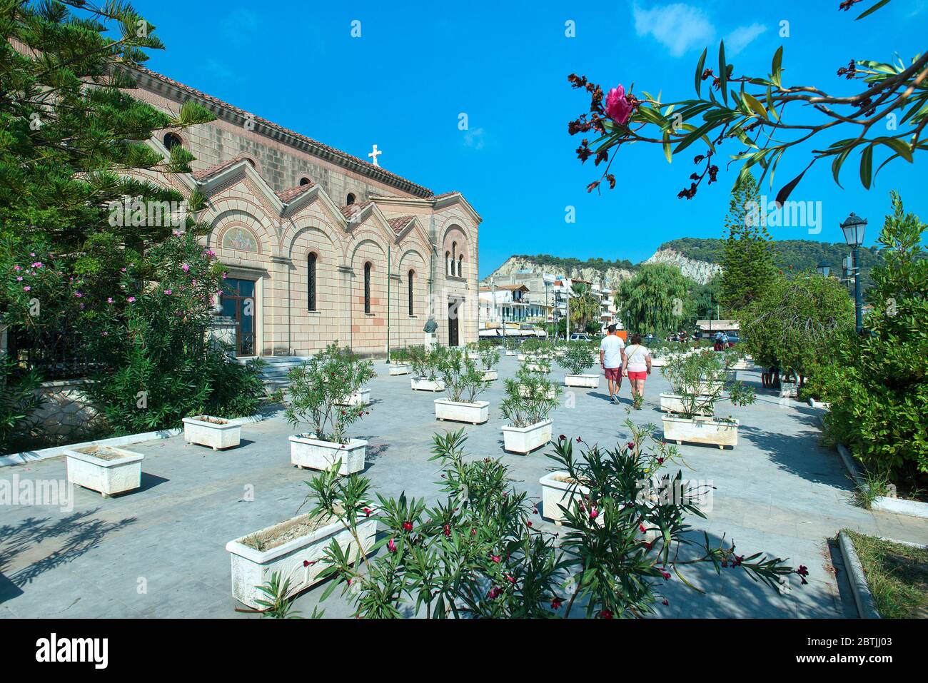 Zante Town, Zakynthos, Greece Stock Photo - Alamy