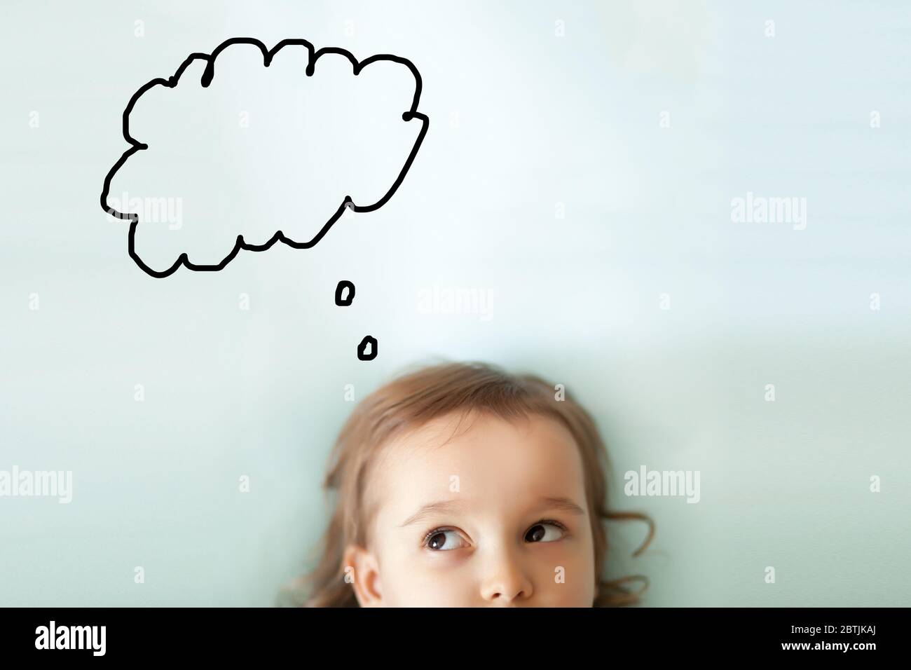 Bubble Head Icon Think Idea High Resolution Stock Photography and ...