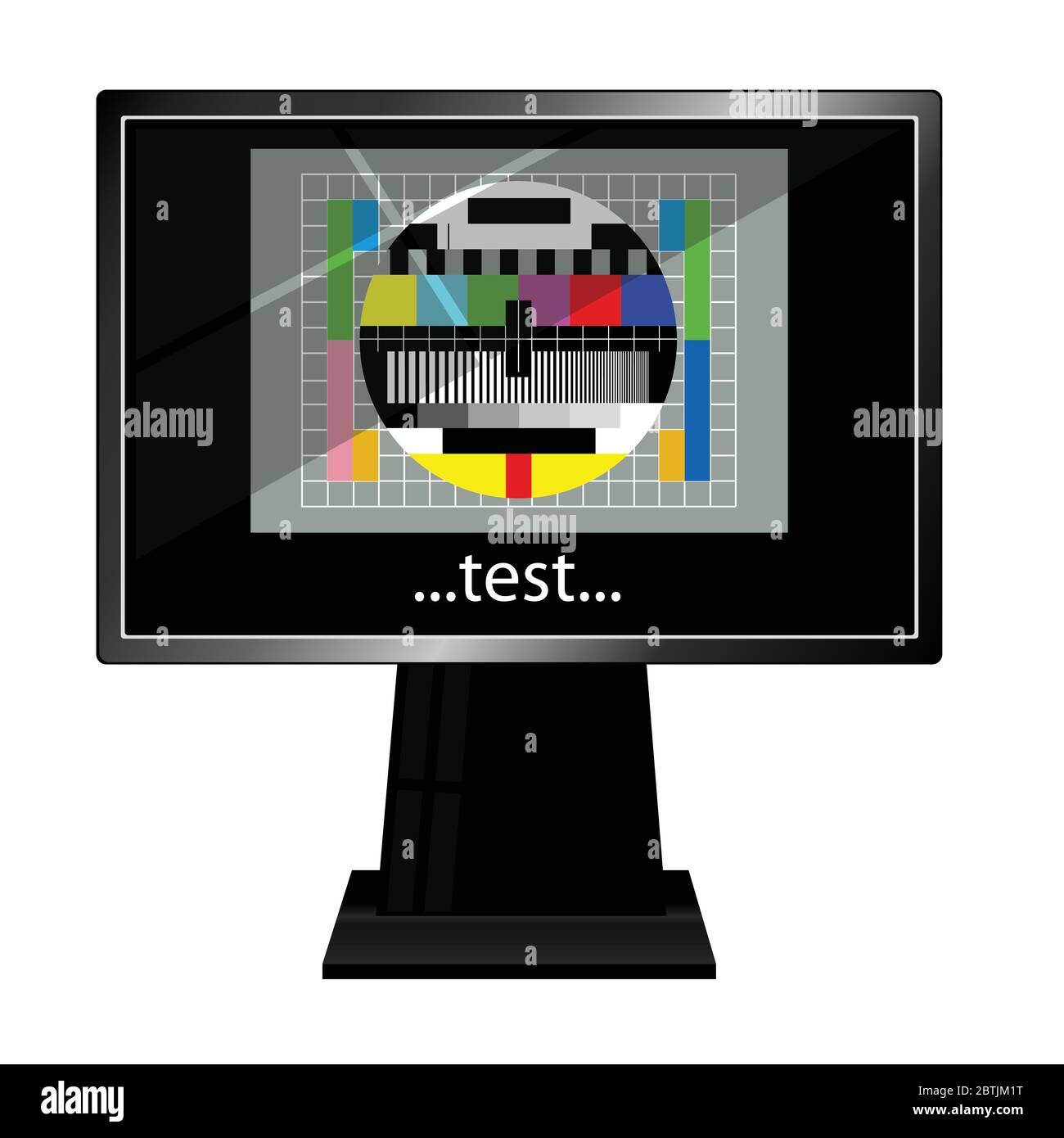 Test stand Stock Vector Images - Alamy