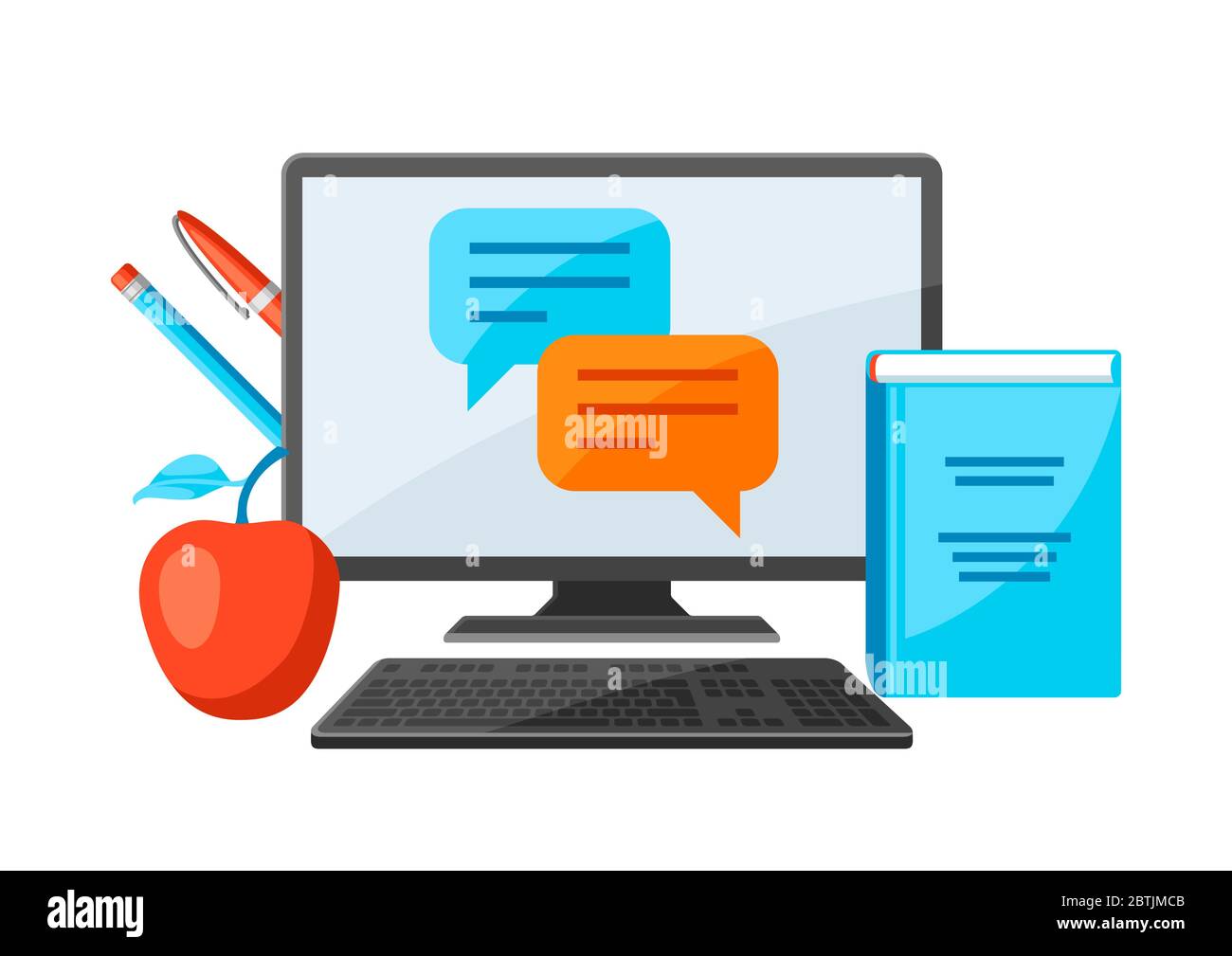 Modern studying Cut Out Stock Images & Pictures - Alamy