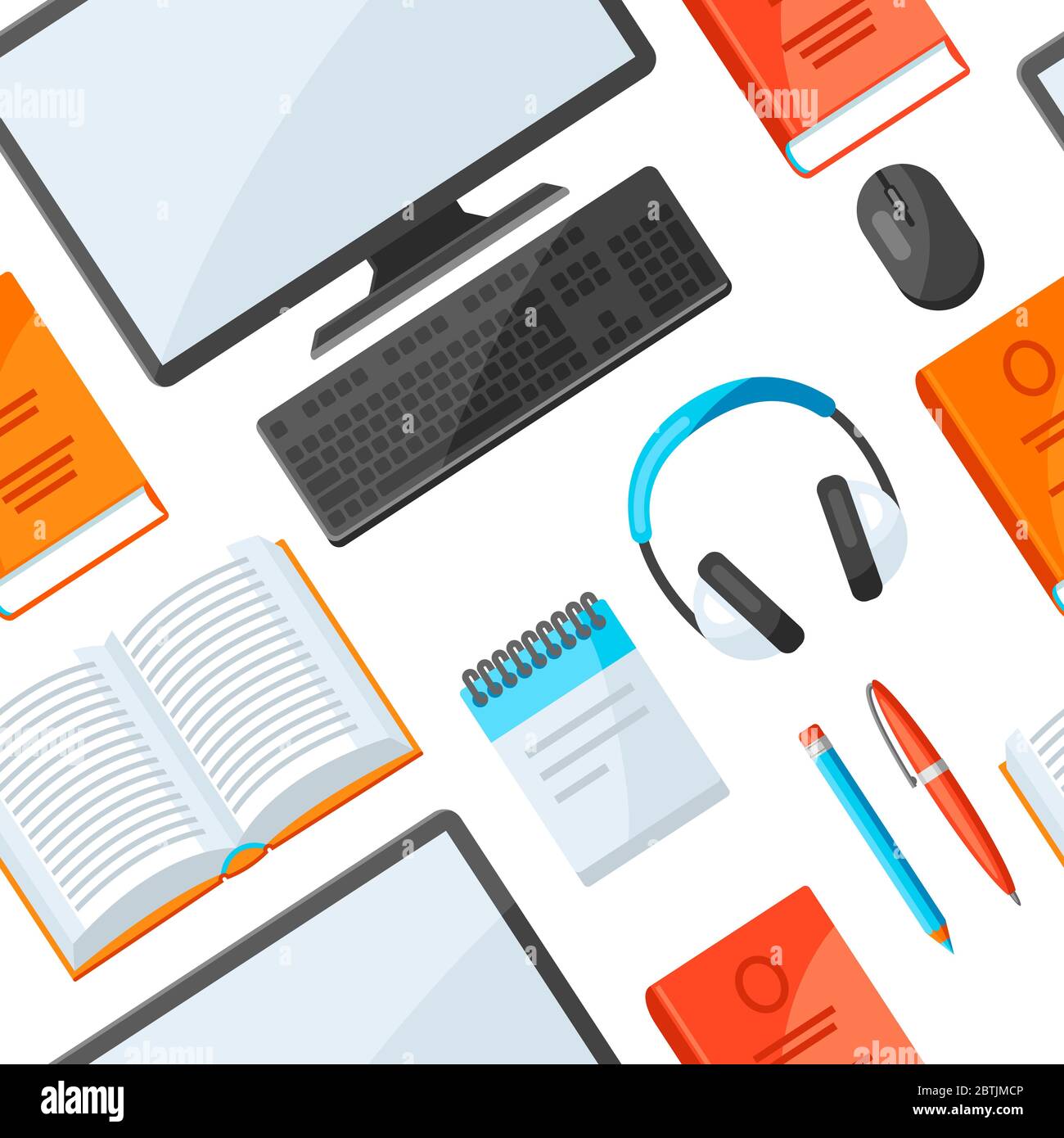 Modern education pattern hi-res stock photography and images - Alamy
