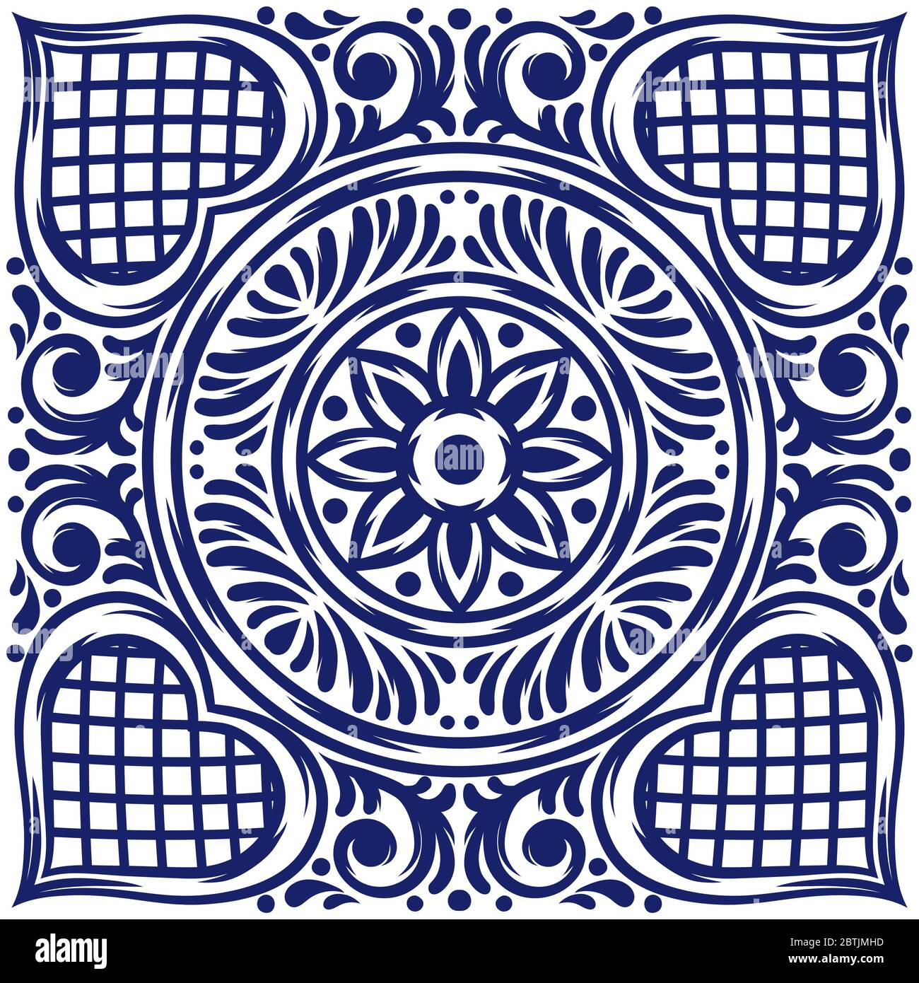 Italian ceramic tile pattern. Mediterranean porcelain pottery Stock ...