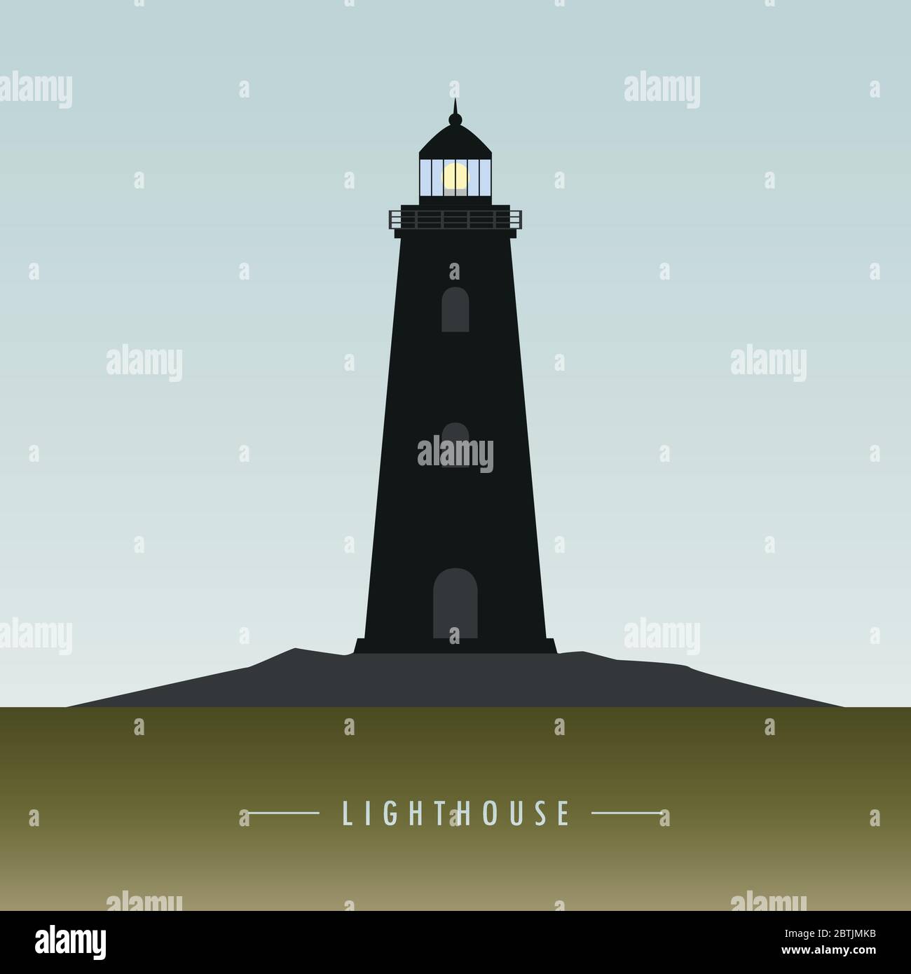 lighthouse silhouette icon landscape vector illustration EPS10 Stock ... lighthouse silhouette icon landscape vector illustration EPS10 Stock ...