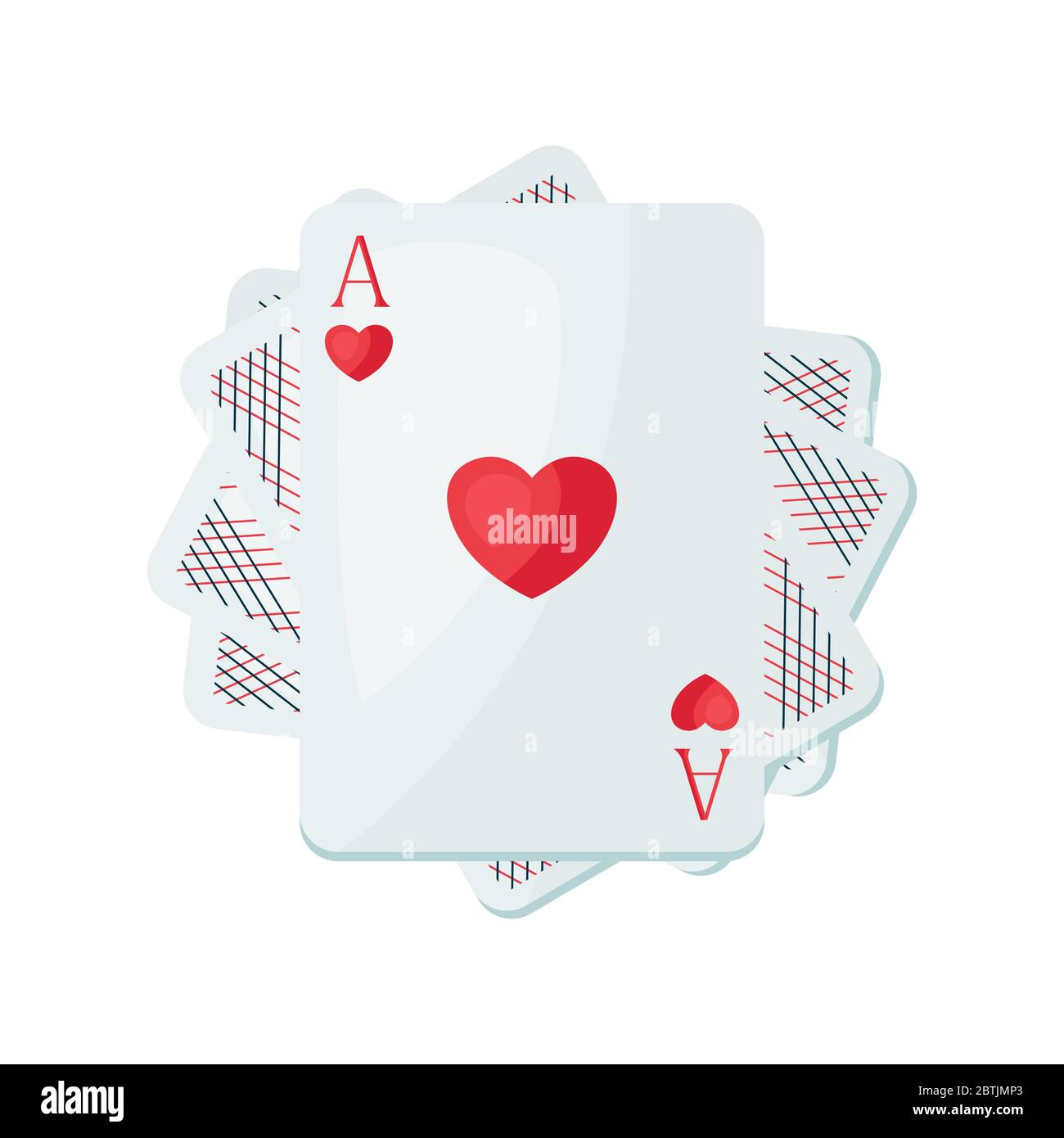 Pack of card ace Stock Vector Images - Alamy