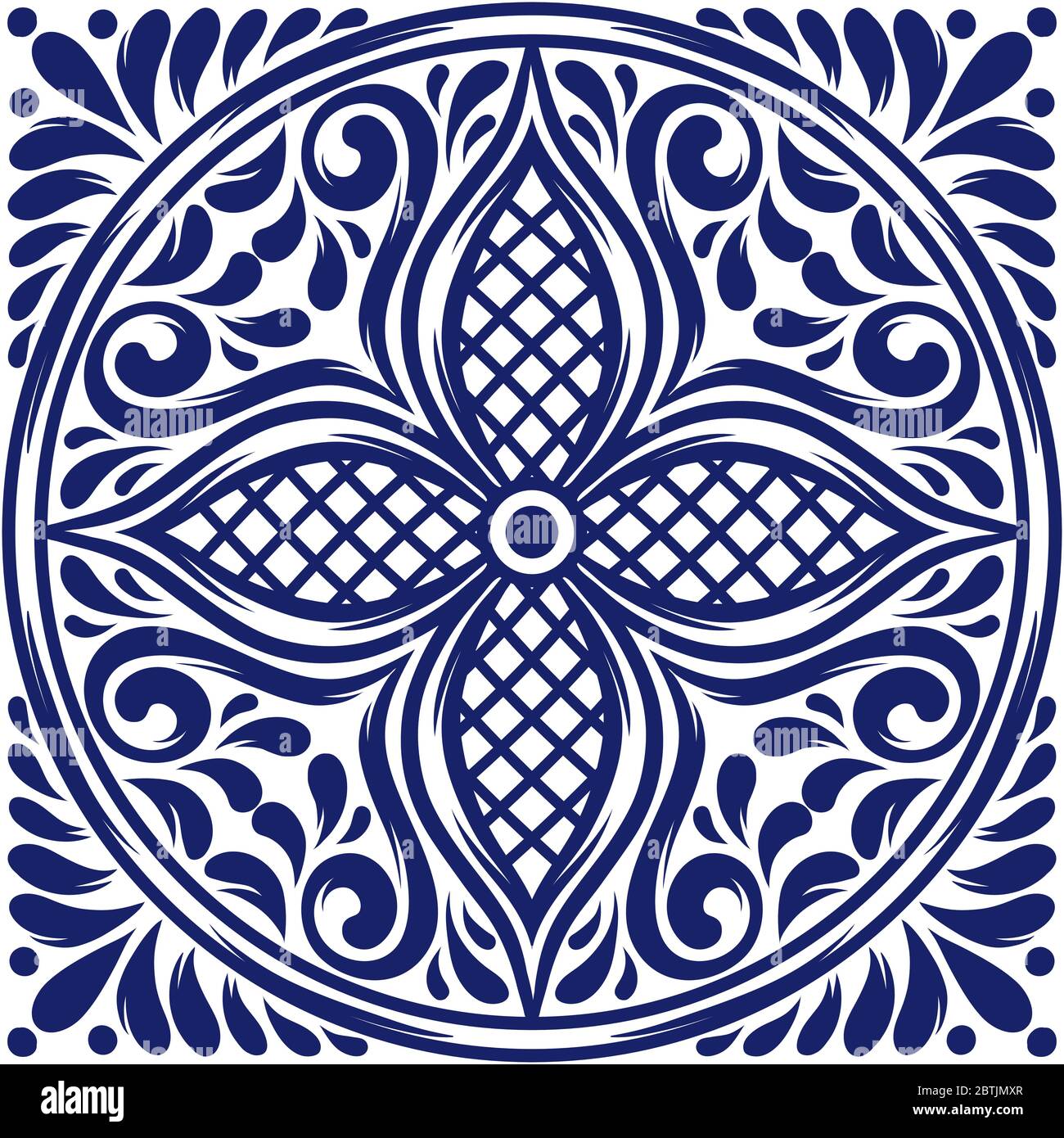 Italian ceramic tile pattern. Mediterranean porcelain pottery Stock ...