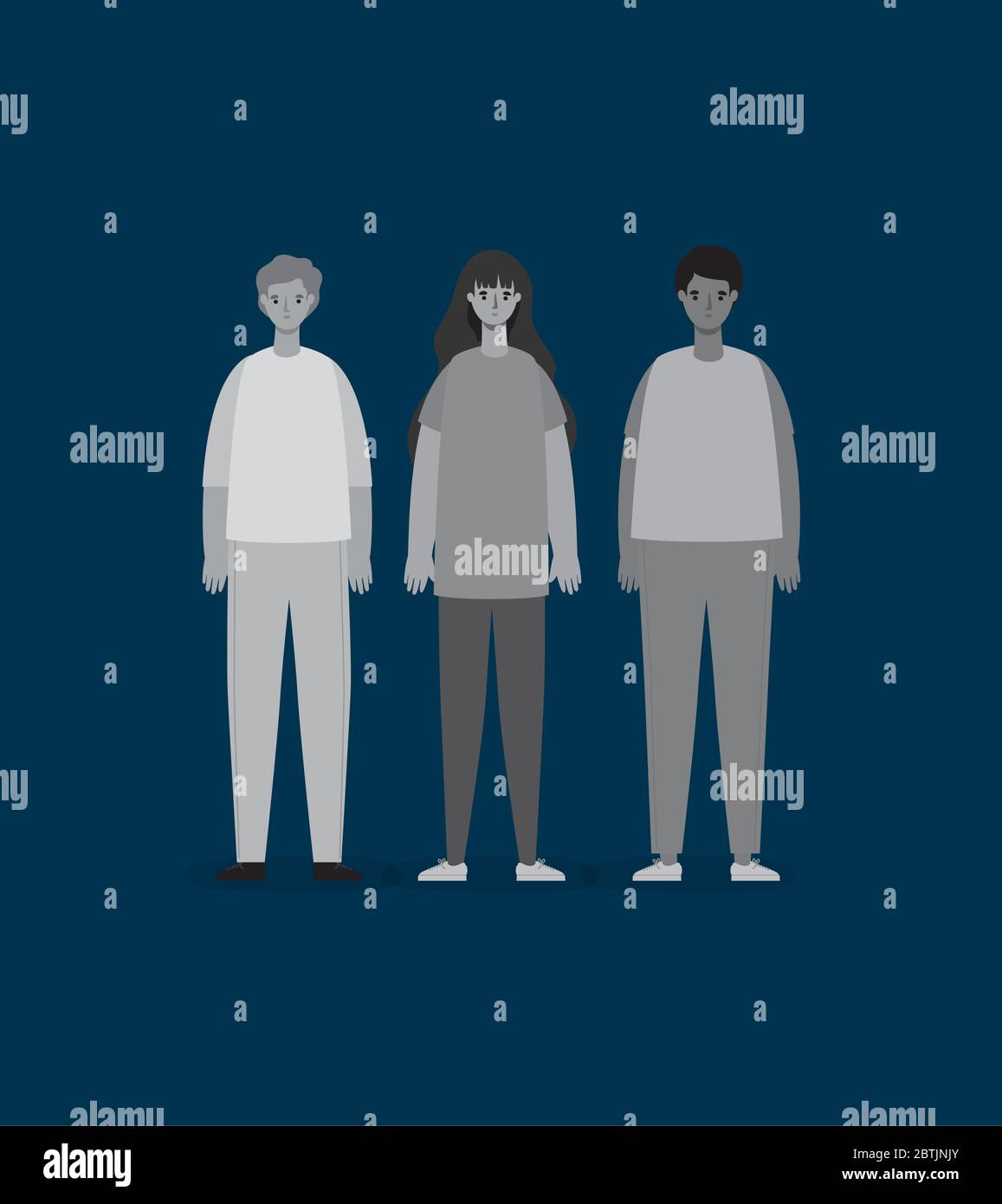 Attractive male colors Stock Vector Images - Alamy