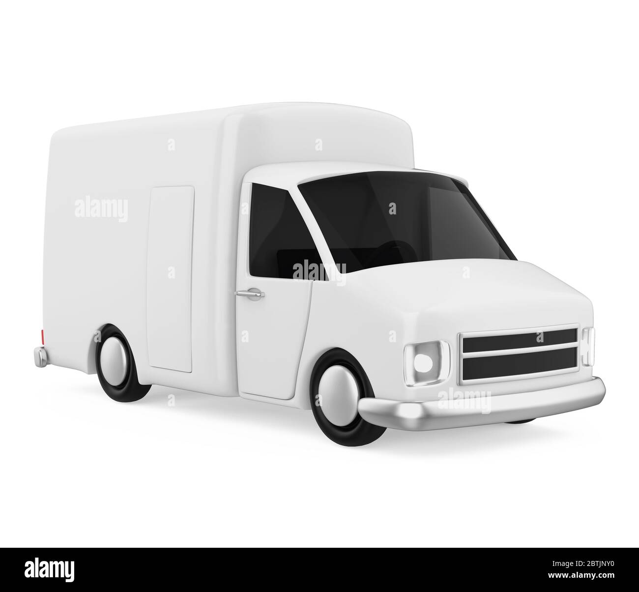 3d cartoon van hi-res stock photography and images - Alamy