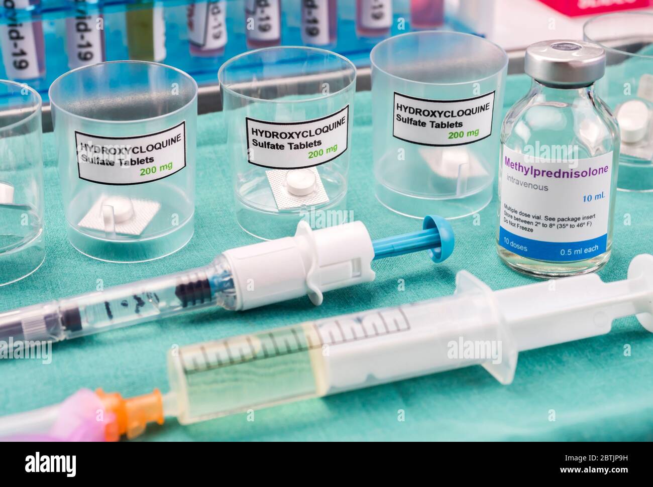 Hydroxycloquine and Methylprednisolone medication for people affected ...