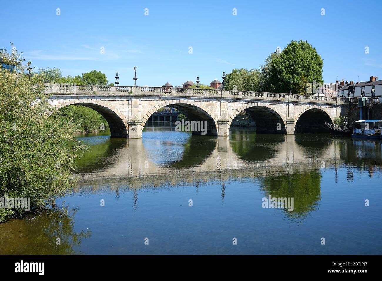 Welsh Bridge, Shrewsbury Stock Photo - Alamy