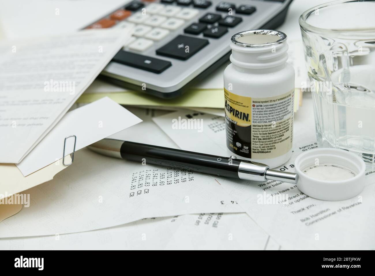 Overwhelmed by numbers and paper work, one has headache as well. You ...