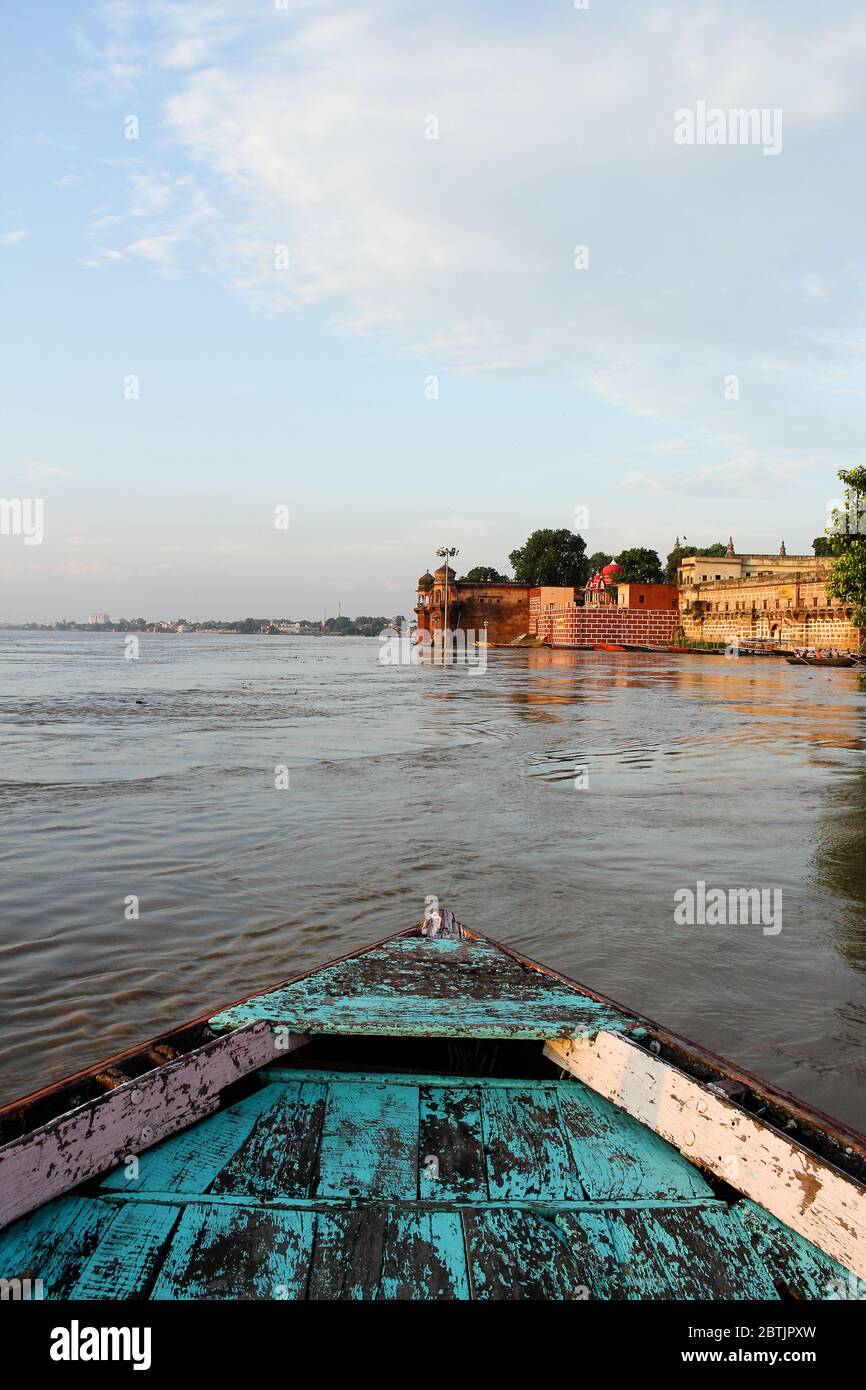 Varanasi city view hi-res stock photography and images - Alamy