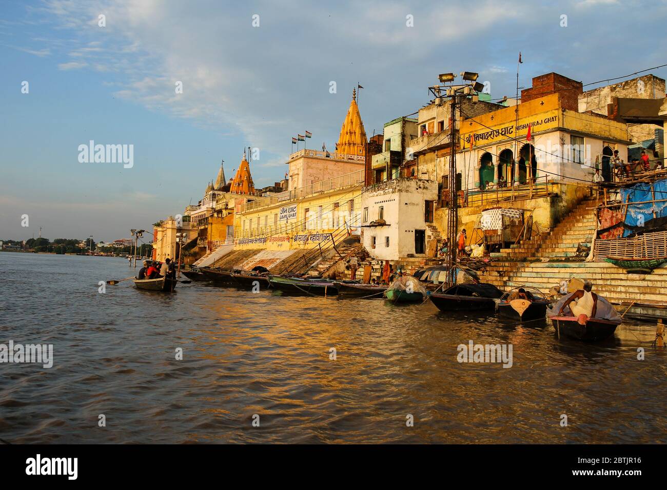 Varanasi city view hi-res stock photography and images - Alamy
