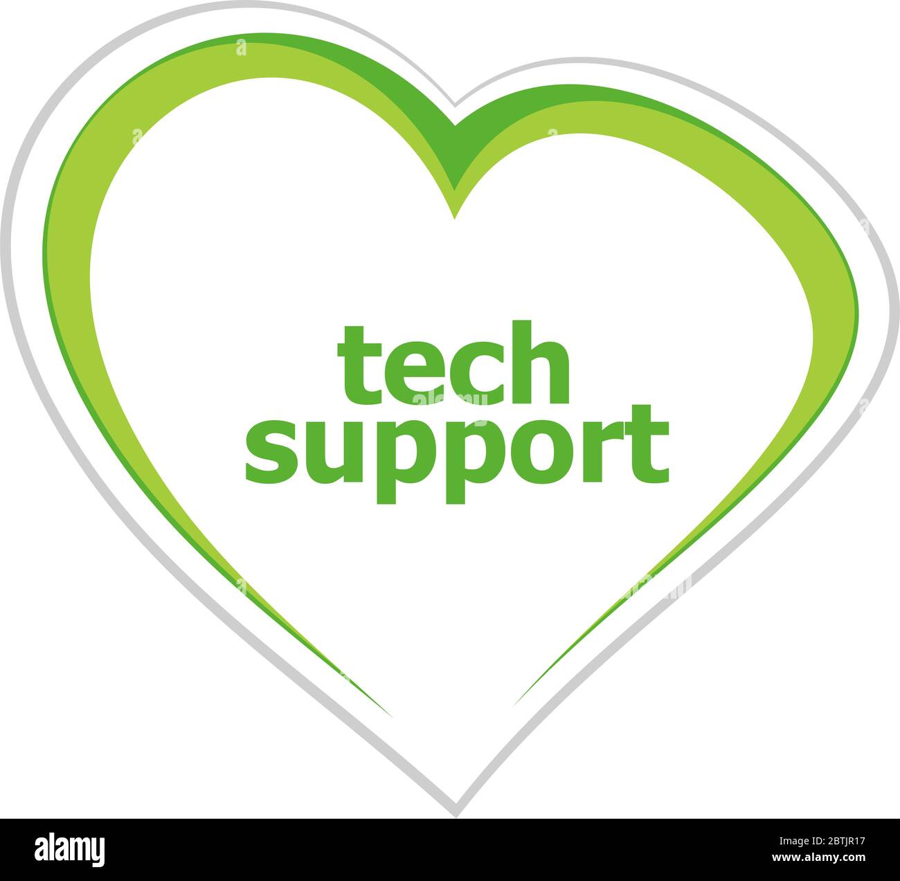 Text Text support. Information concept . Love heart icon button for web ...