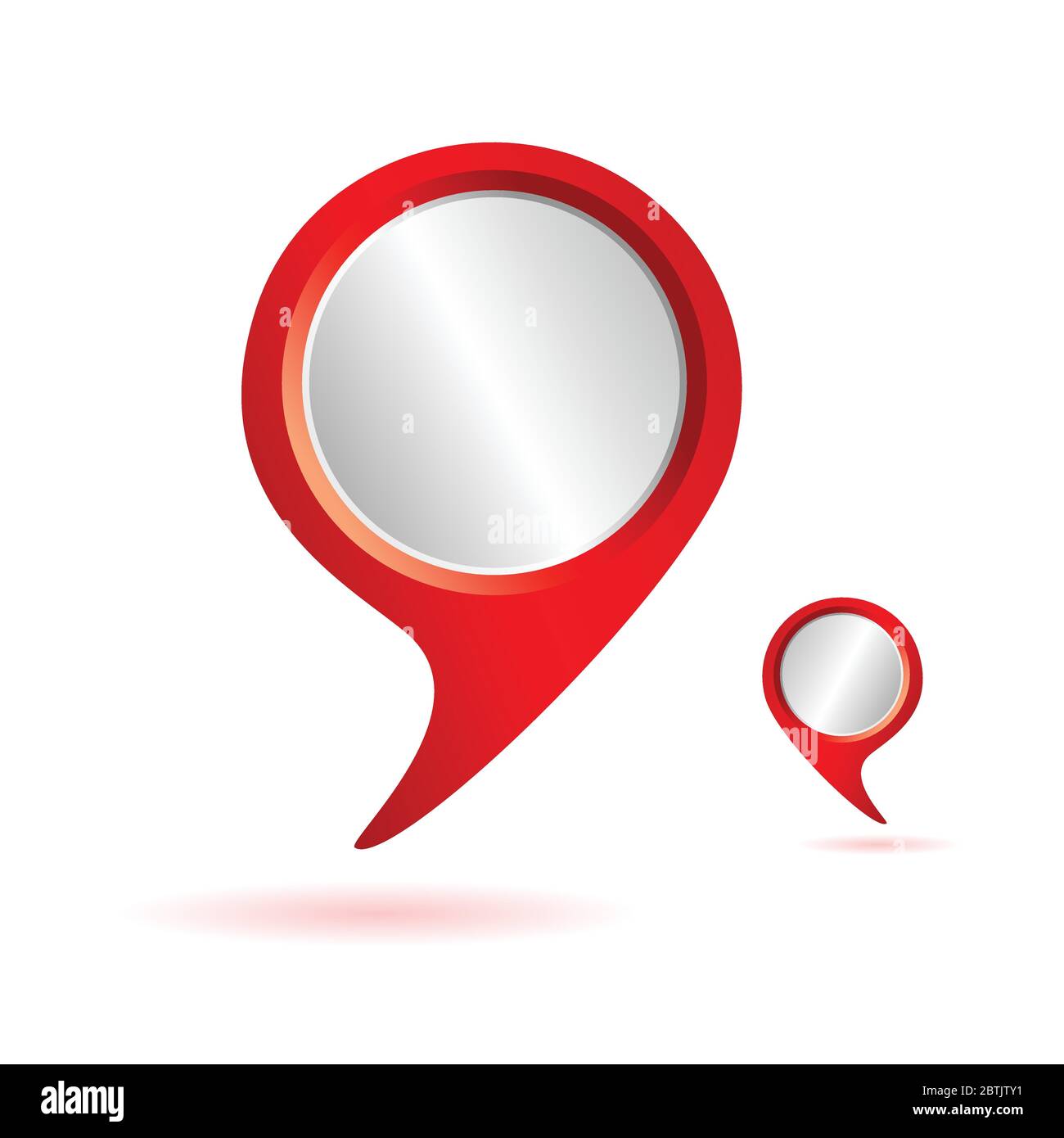 Red place settings Stock Vector Images - Alamy