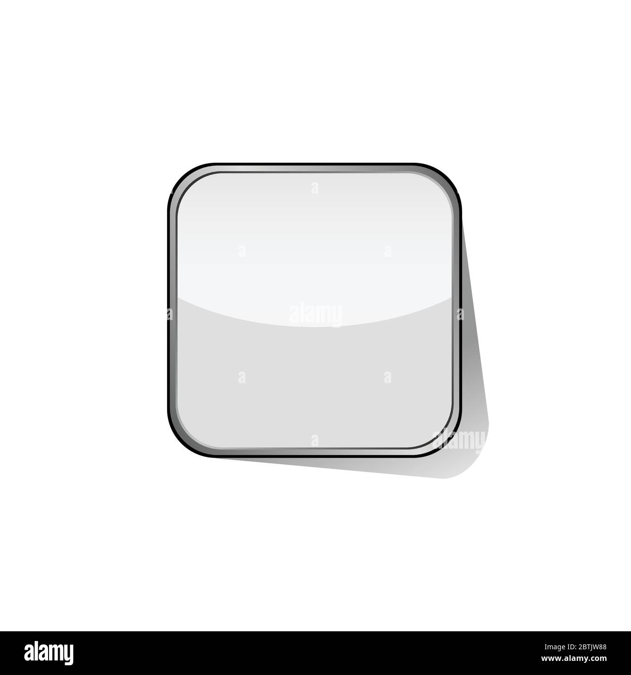 stickers white vector illustration Stock Vector Image & Art - Alamy