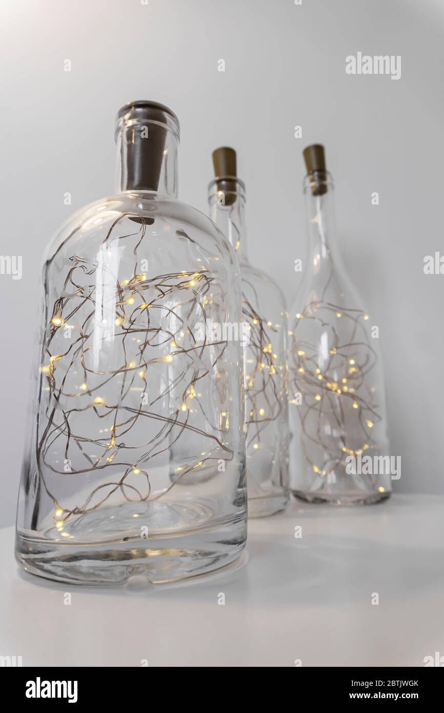 Lights in glass hi-res stock photography and images - Alamy