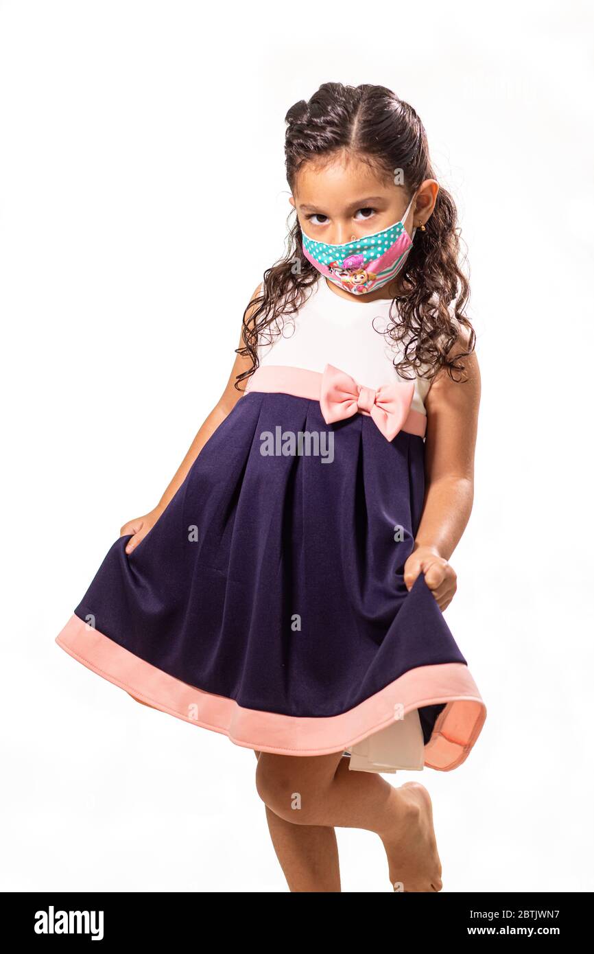 Coronavirus mask on child Stock Photo - Alamy