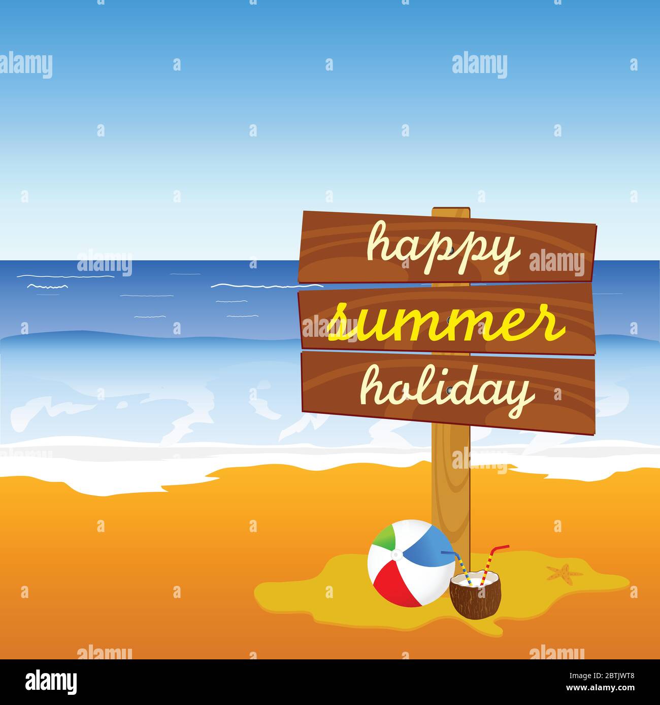 Island signboard Stock Vector Images - Alamy