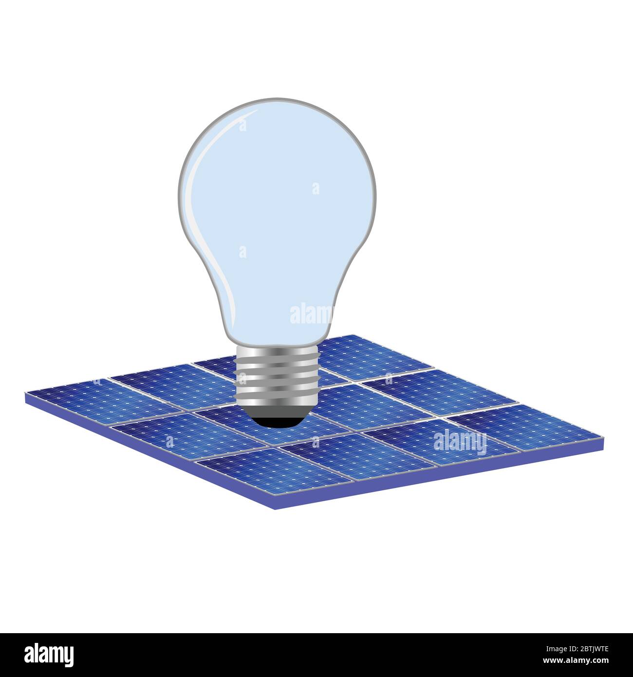 Photovoltaics industry Stock Vector Images - Alamy