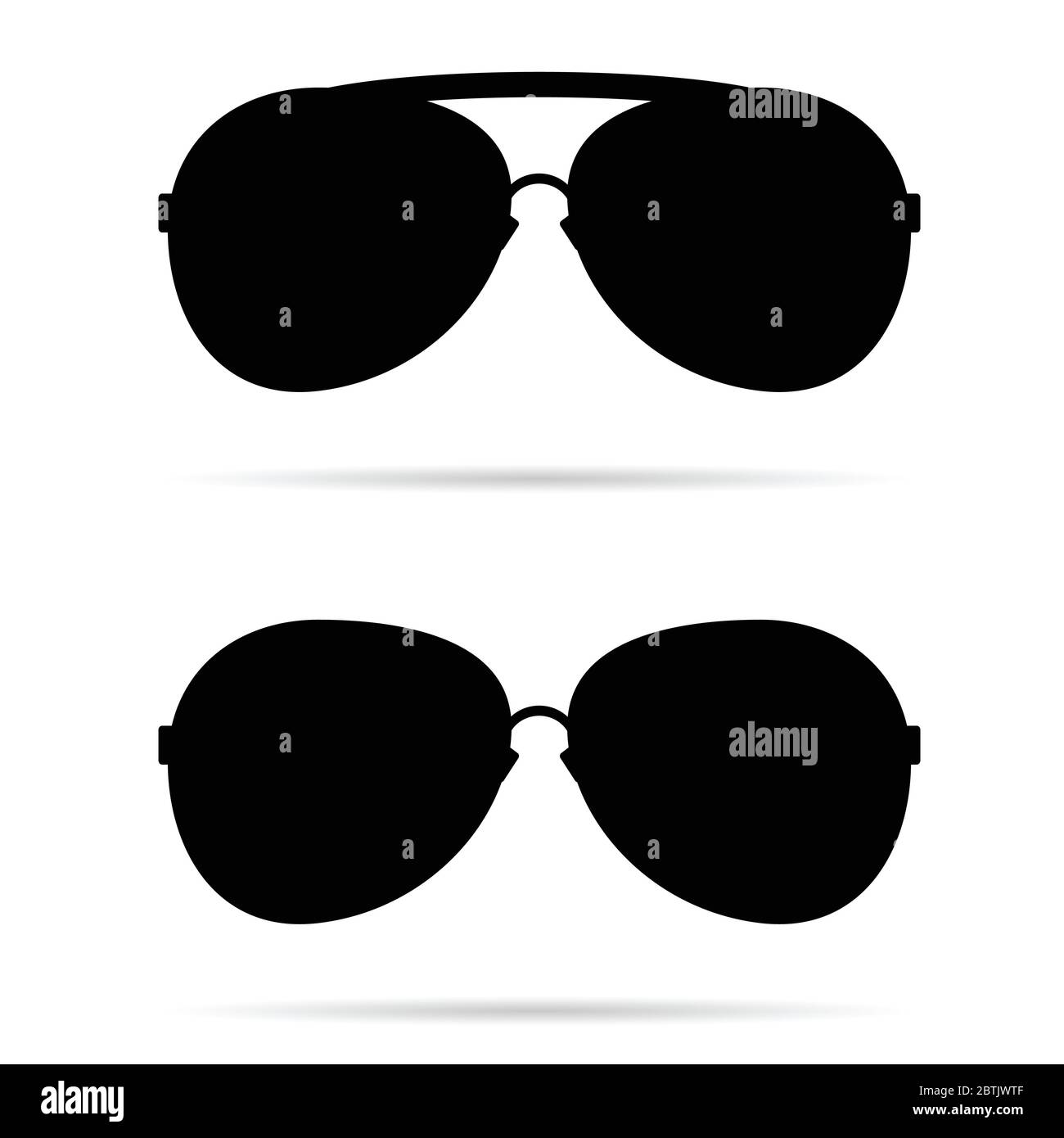 Everyday fashion sunglasses Cut Out Stock Images & Pictures - Alamy
