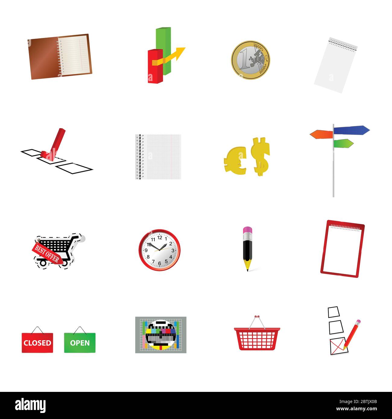 stuff vector illustration Stock Vector Image & Art - Alamy