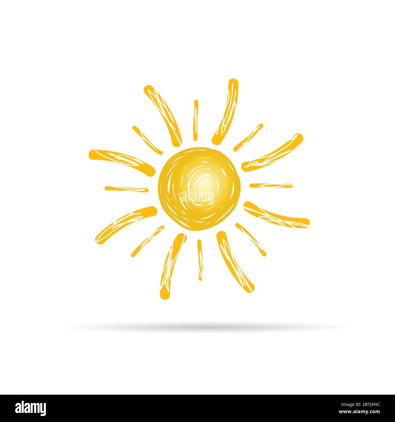 sun color vector illustration Stock Vector Image & Art - Alamy