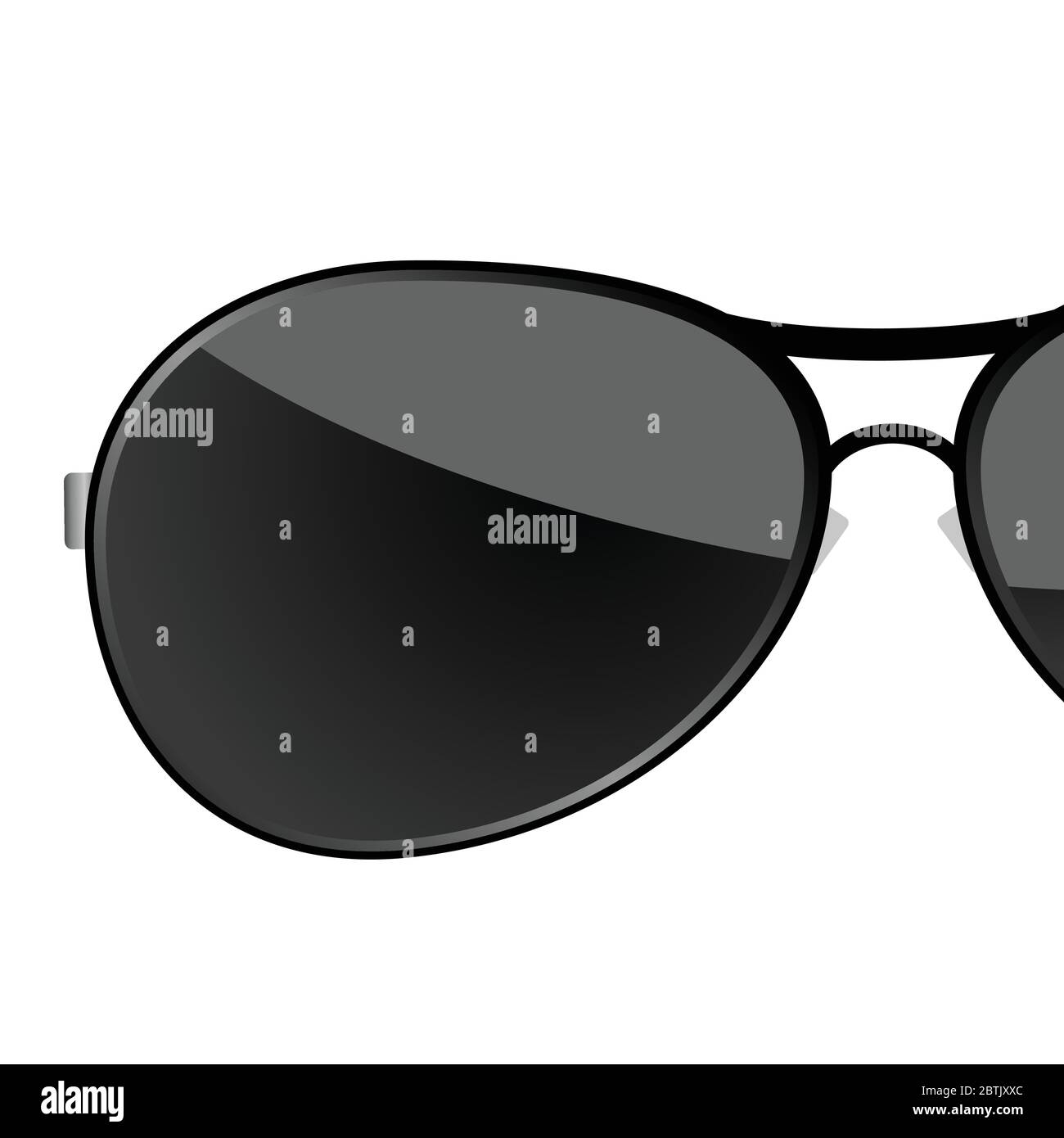 sunglass black art vector illustration Stock Vector Image & Art - Alamy