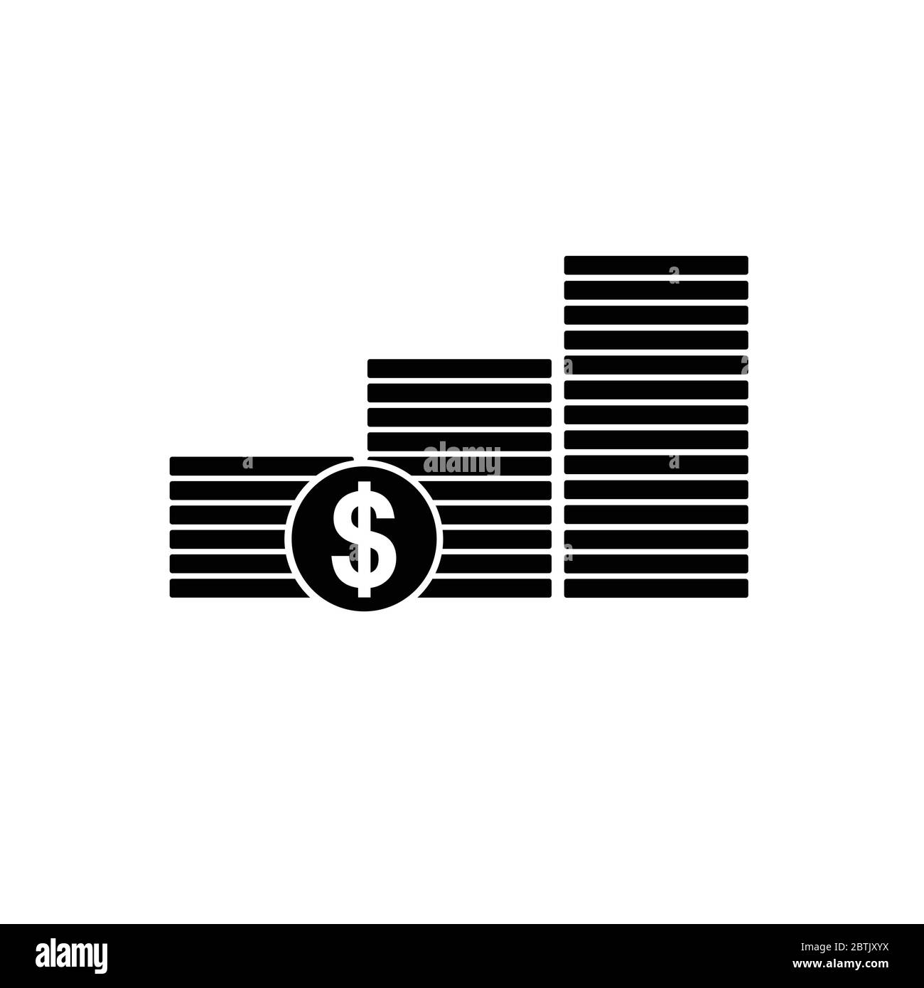 money dollar vector illustration on white Stock Vector Image & Art - Alamy