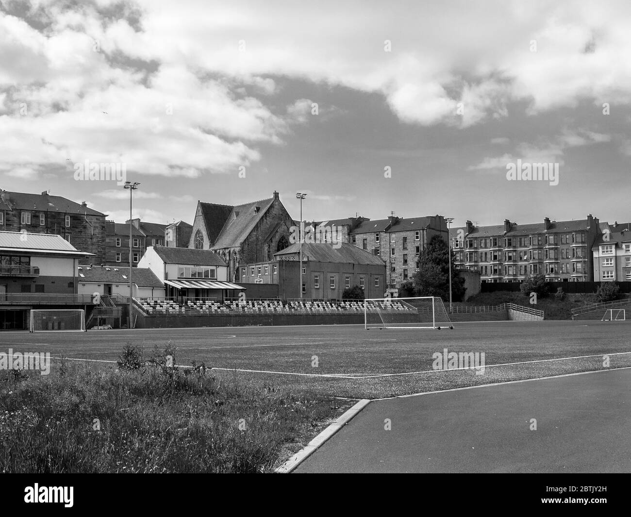 Glasgow, Scotland, UK. 26th May 2020: Lesser Hampden before it gets a ...