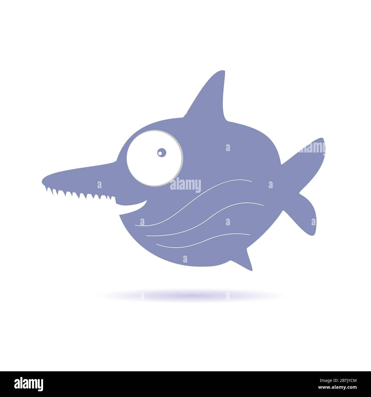 Evil Cartoon Swordfish