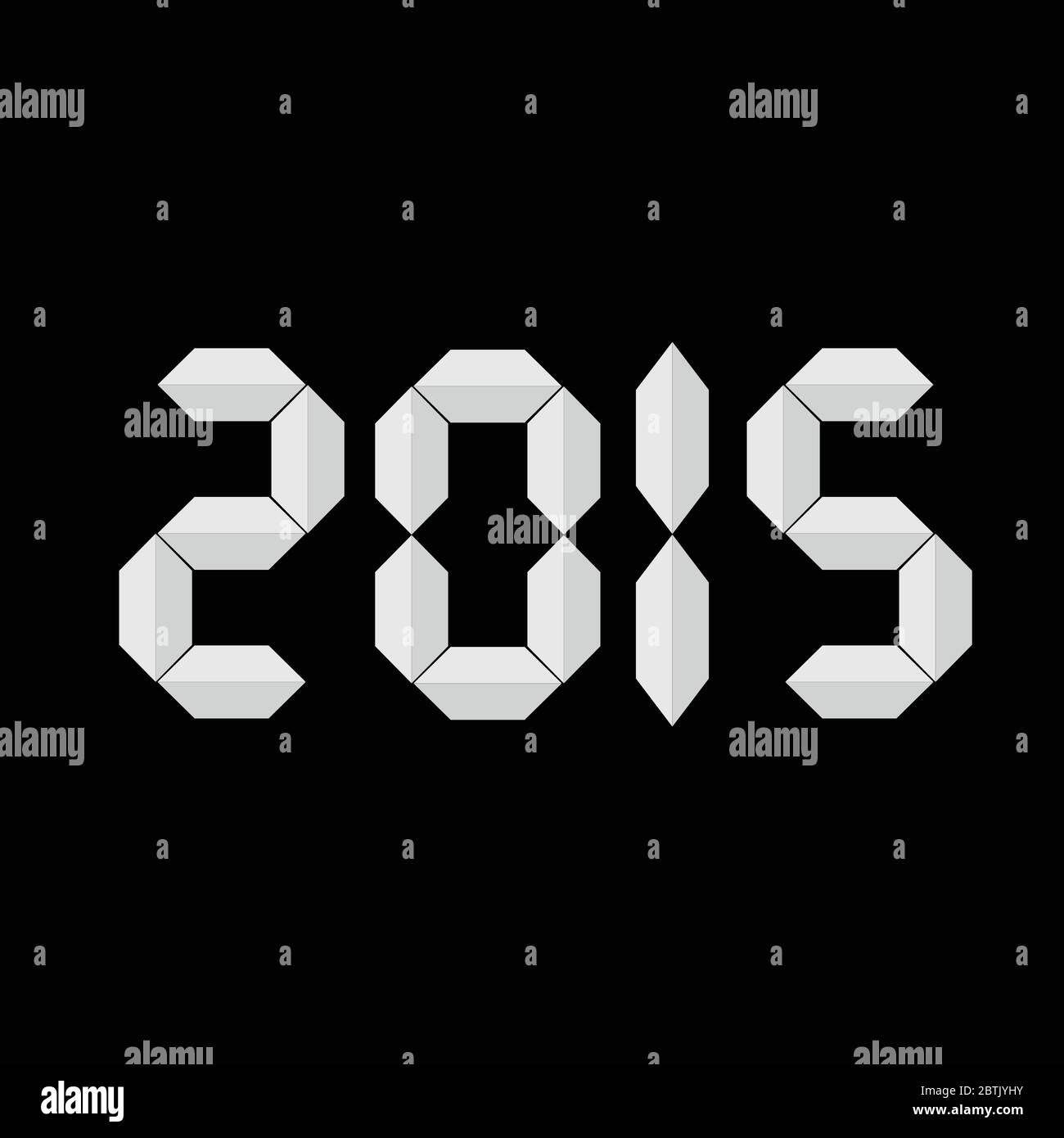 new 2015 year background vector Stock Vector Image & Art - Alamy