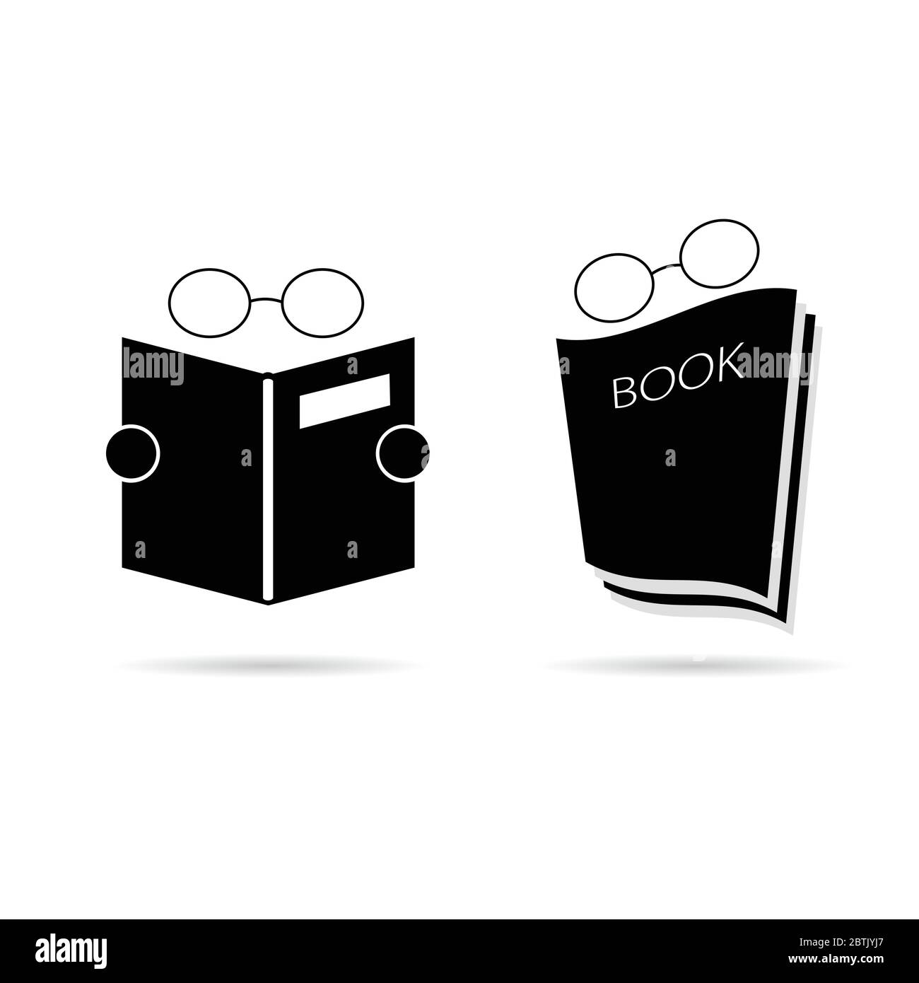 book black vector Stock Vector Image & Art - Alamy
