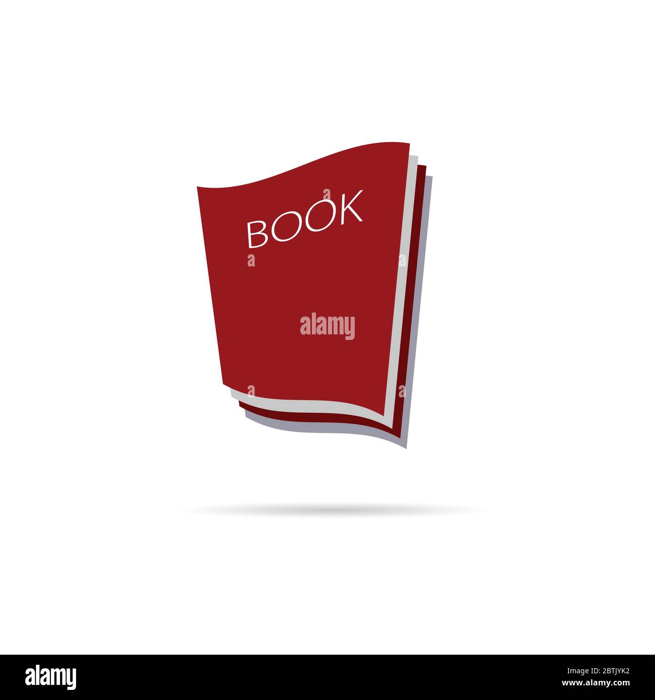 book icon color vector illustration Stock Vector Image & Art - Alamy