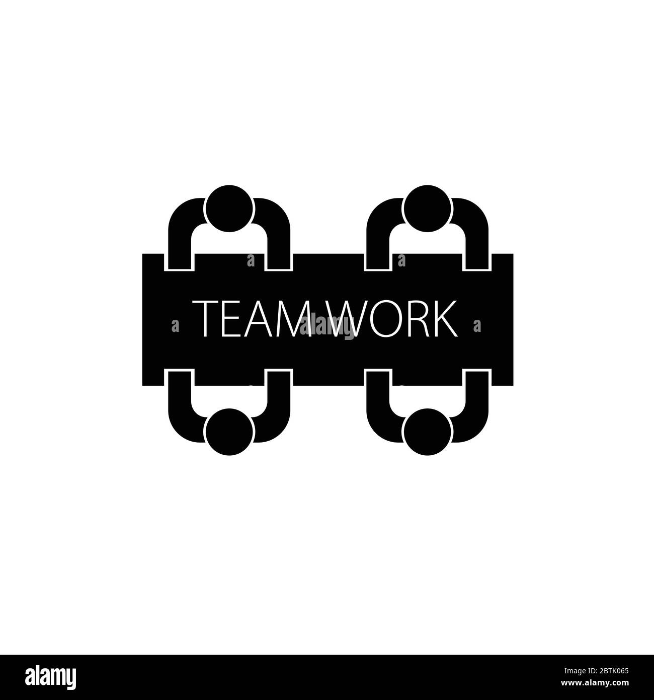 team work with people icon vector illustration Stock Vector Image & Art ...