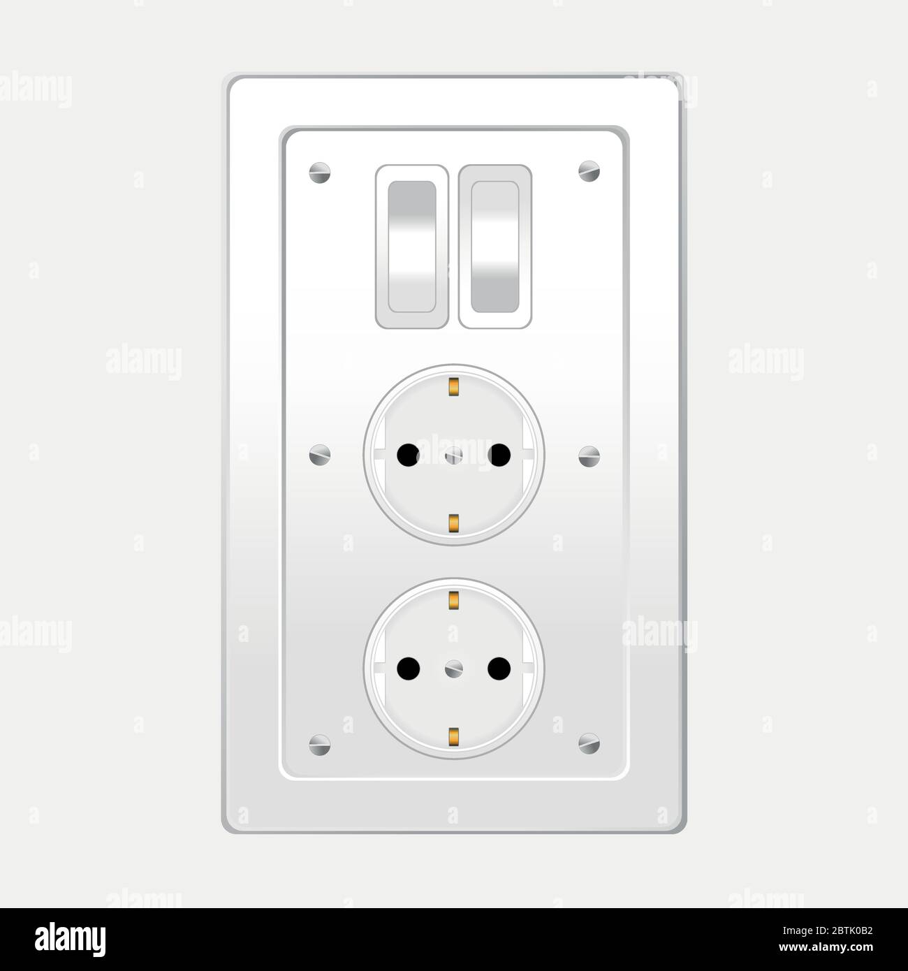 switch one for home illustration art vector Stock Vector Image & Art ...