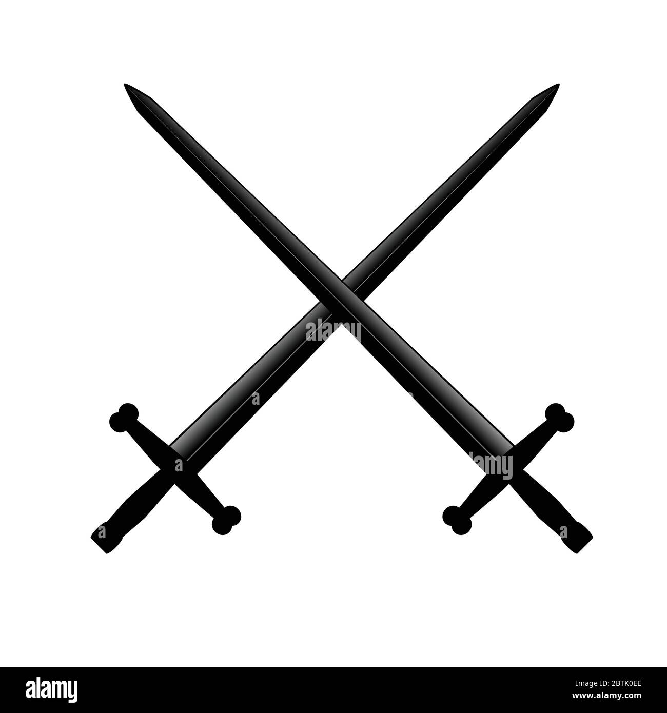 swords vector illustration Stock Vector Image & Art - Alamy