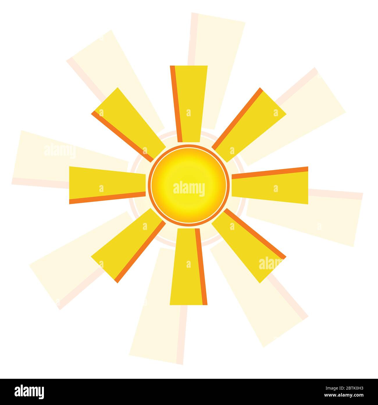 windmill sun vector illustration Stock Vector Image & Art - Alamy