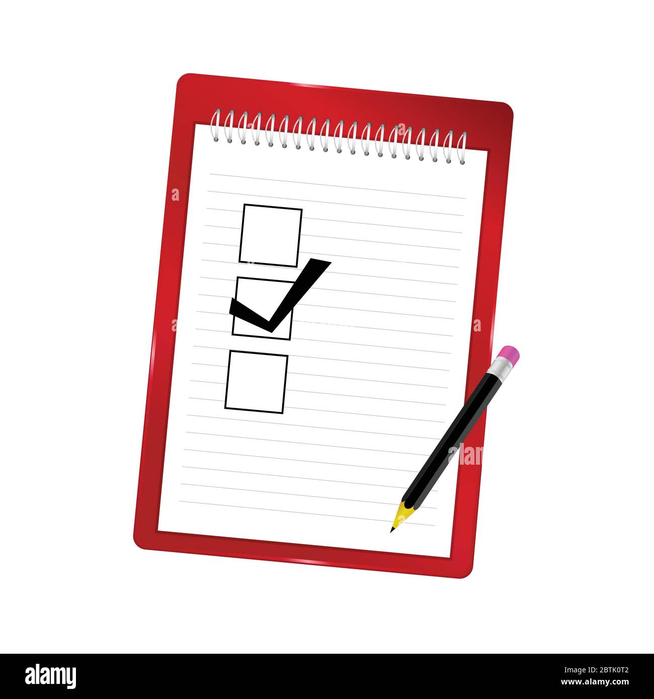 Consent tick box Stock Vector Images - Alamy