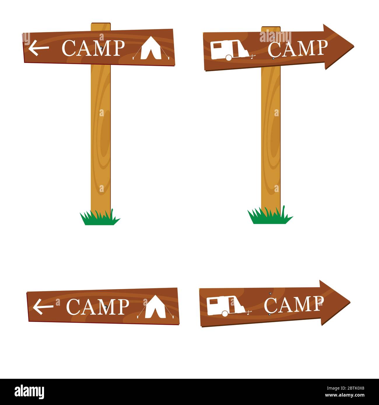 Camp Sign Clip Art Camping Clipart Set Handmade Camping Travel Clip