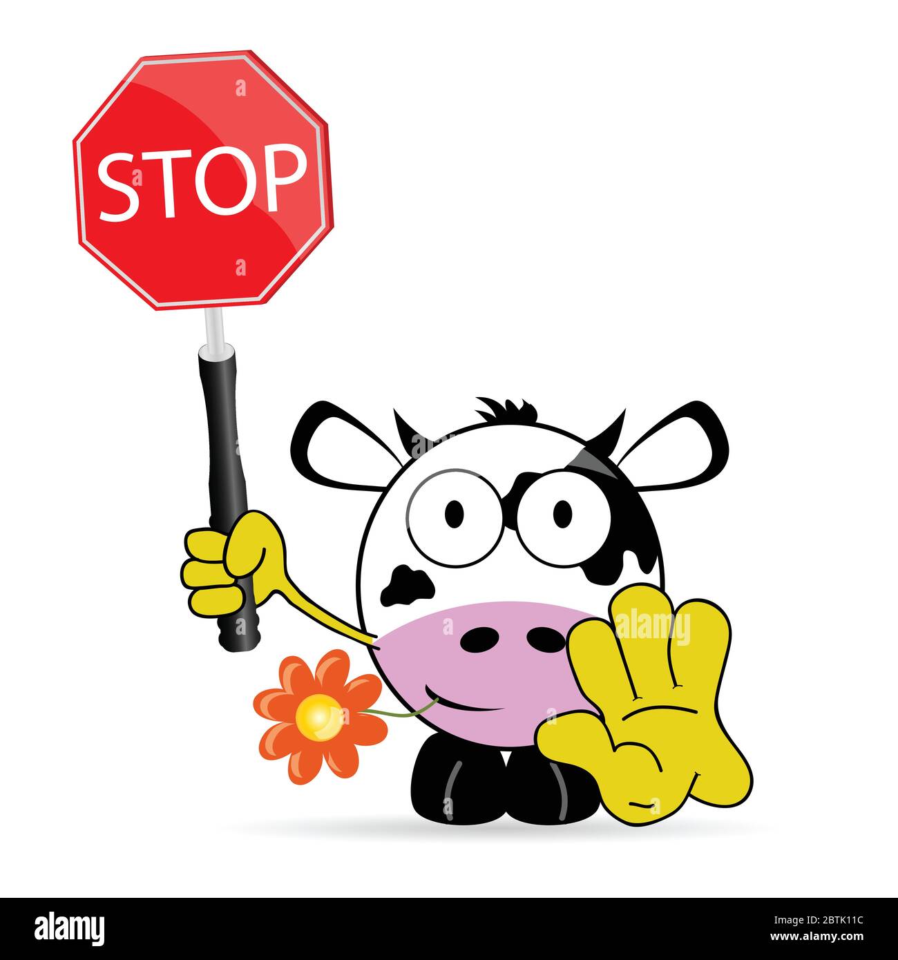Stop dairy Stock Vector Images - Alamy