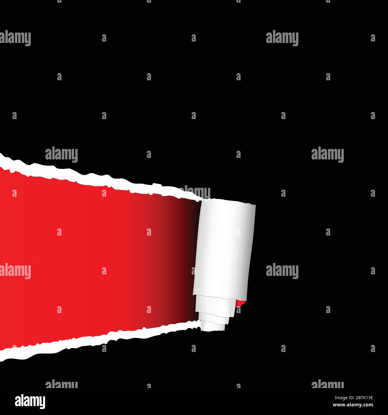 White torn paper cutout Stock Vector Images - Alamy